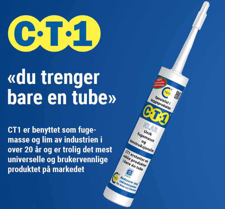 CT1: Beste lim og fugemasse leverandør i Norge